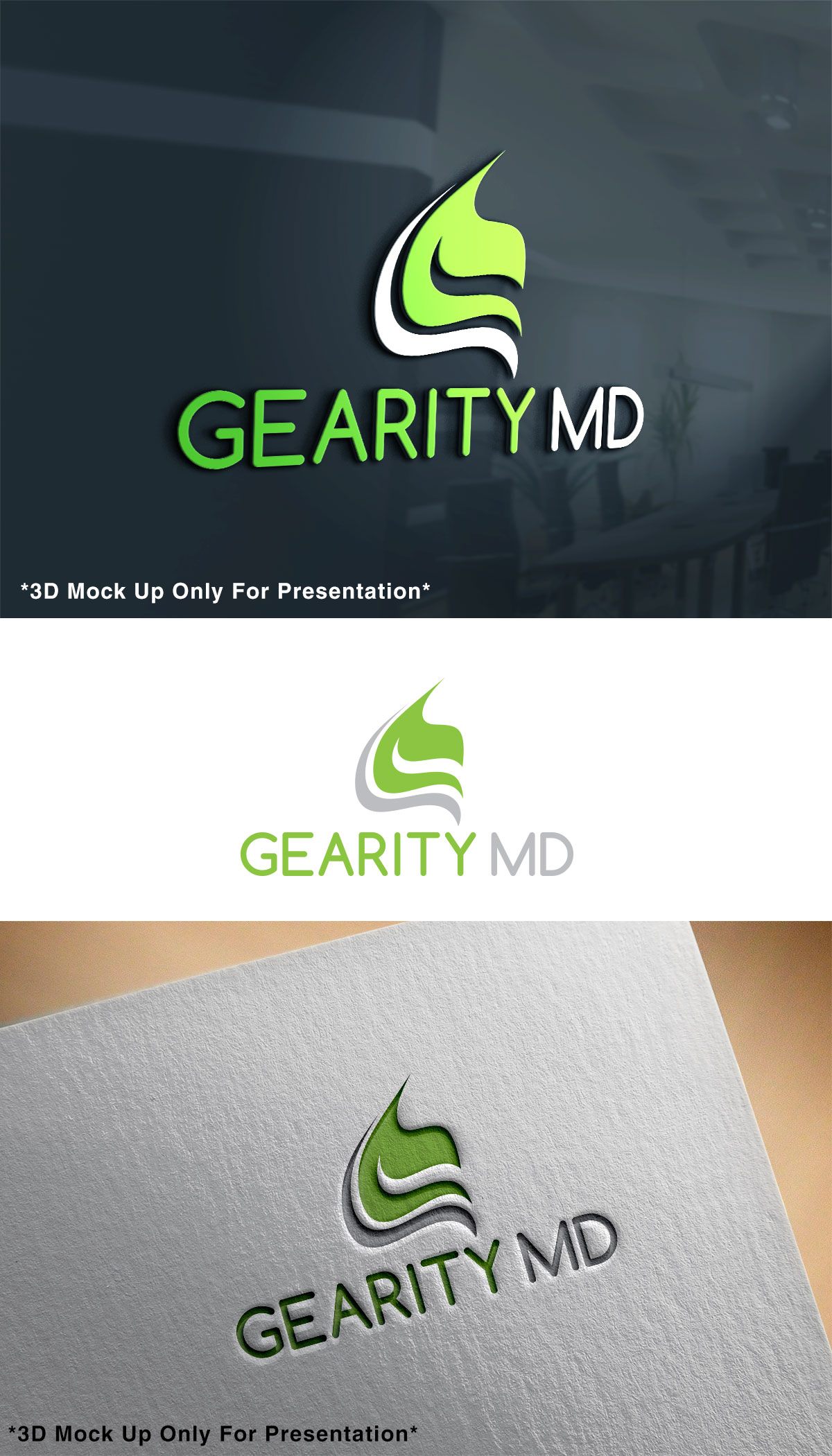 Elegant, Playful Logo Design for Gearity MD by logograph | Design #22053512
