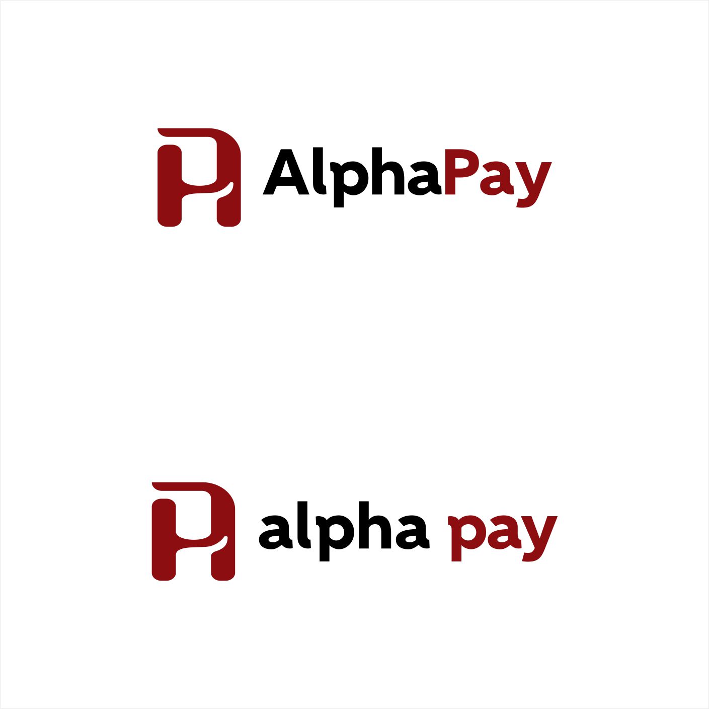 Elegant, Playful, Financial Service Logo Design for AlphaPay by ...