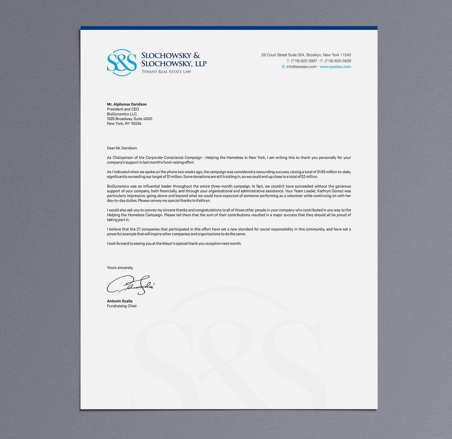 Free Law Firm Letterhead Template