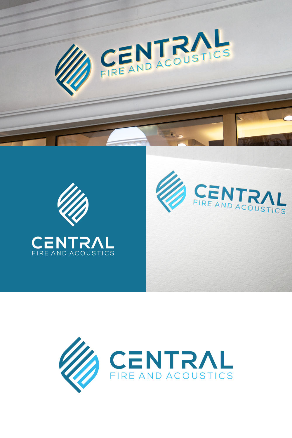 Logo Design for Central Fire and Acoustics by untung bertubi-tubi ...