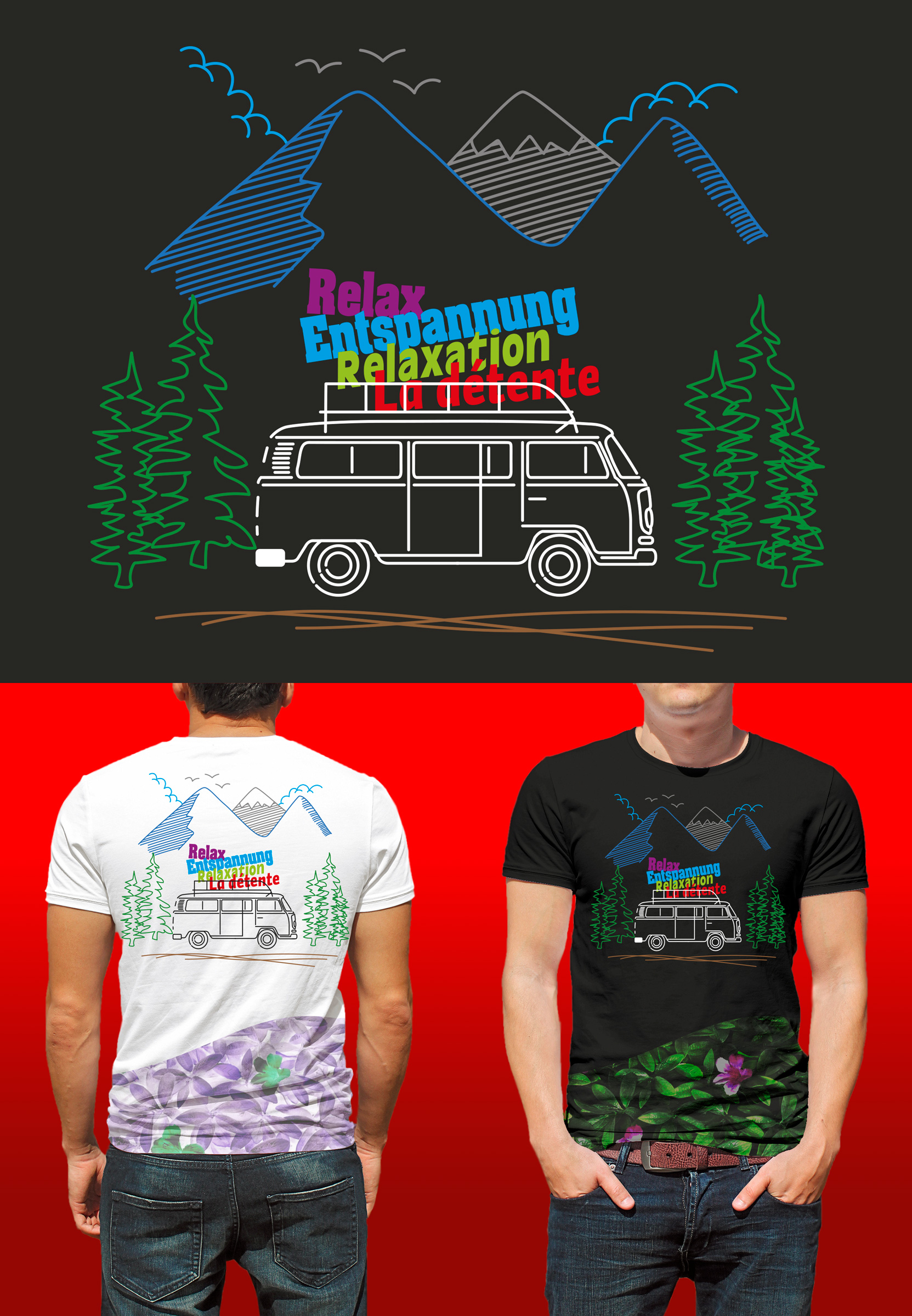 Modern, Elegant T-shirt Design for a Company by Al Pech | Design #22066678