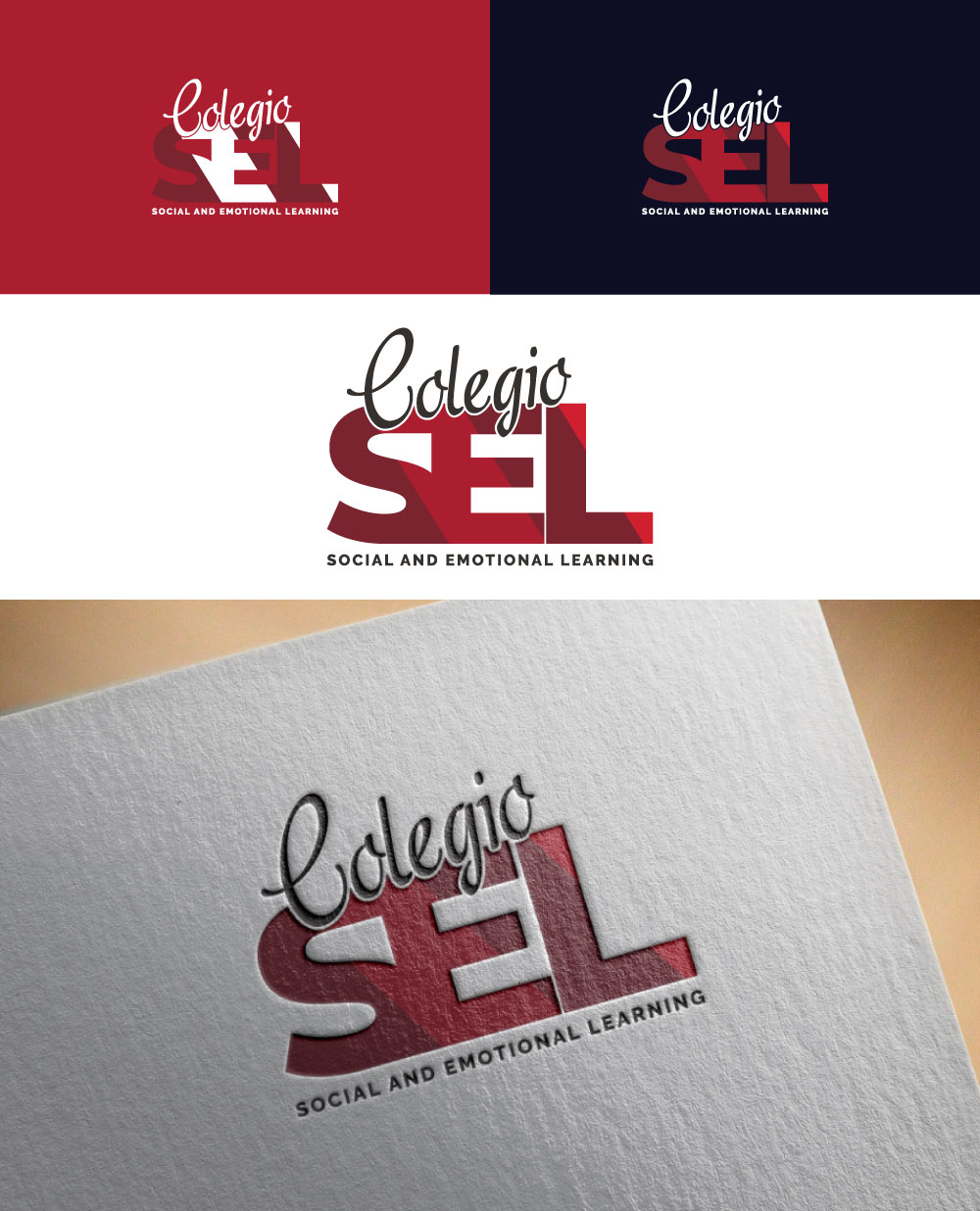Bold, Colorful, School Logo Design for Colegio SEL Social and Emotional ...