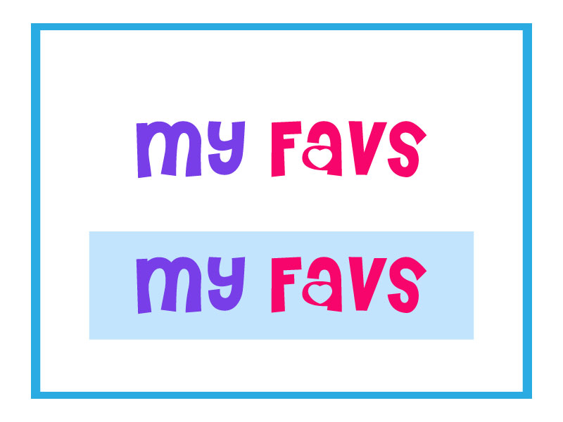 Logo Design for My Favs by dg2 | Design #22033019