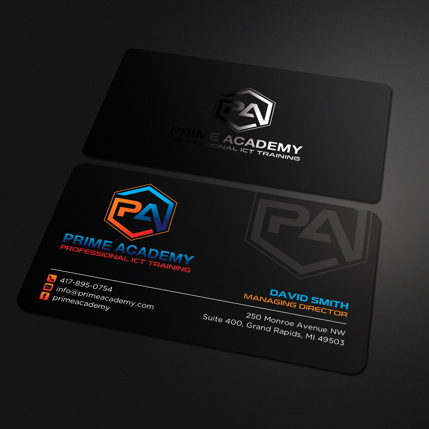 Professional, Elegant, Education Business Card Design for a Company by ...