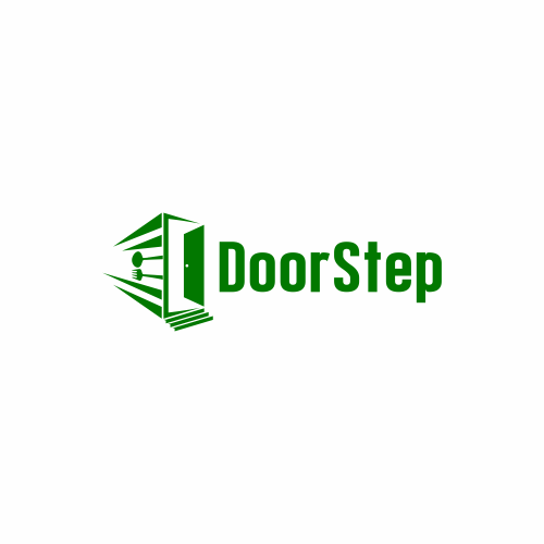 Elegant, Playful Logo Design for DoorStep by Khalik | Design #22031288