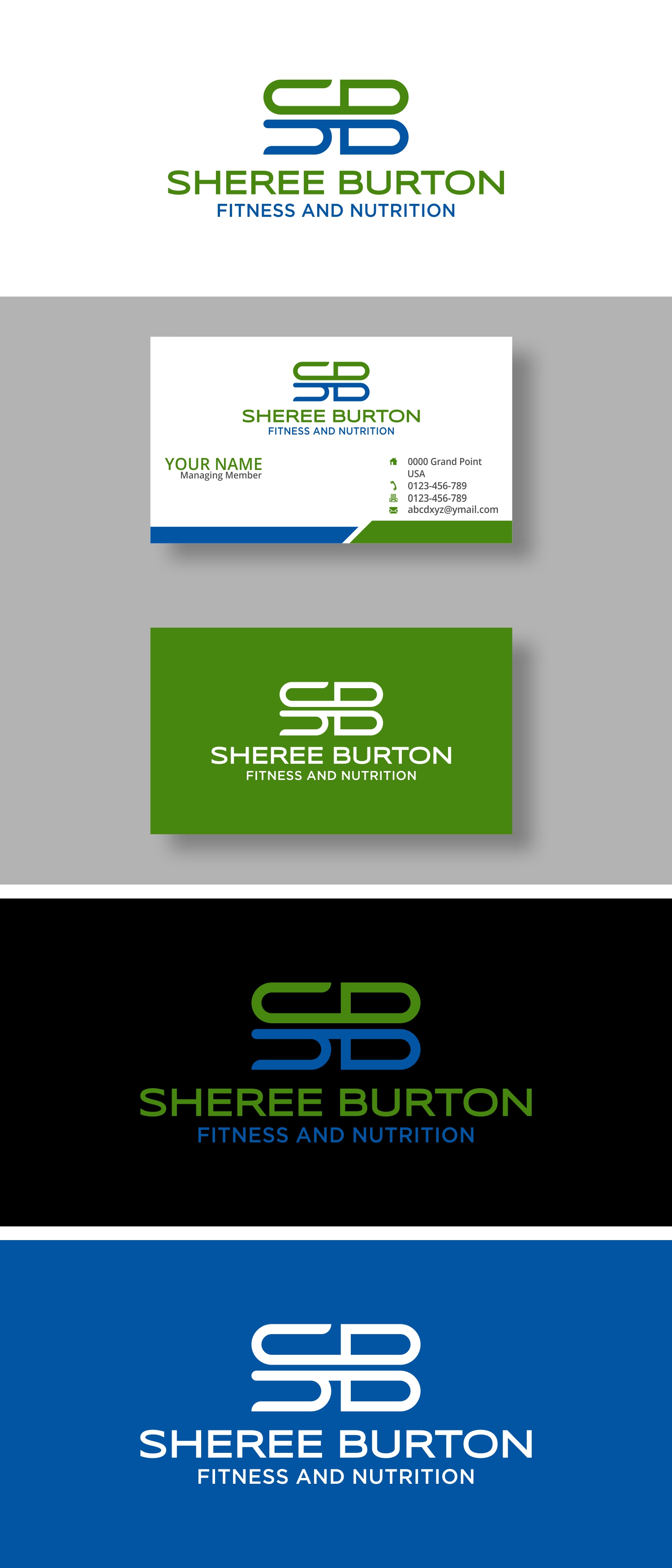 Elegant, Playful Logo Design for Sheree Burton or just initials along ...