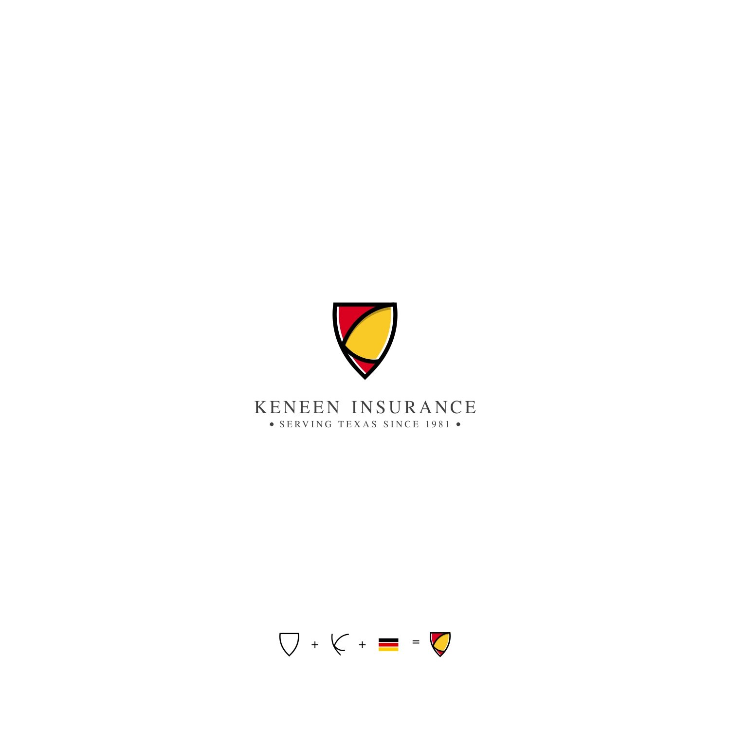 Elegant, Serious, Insurance Agency Logo Design for Serving Texas since ...
