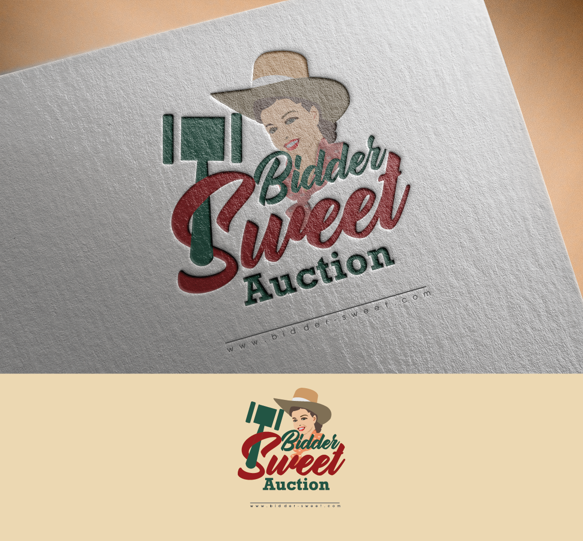 Bidder-Sweet Logo | 4 Logo Designs for Bidder-Sweet Auction