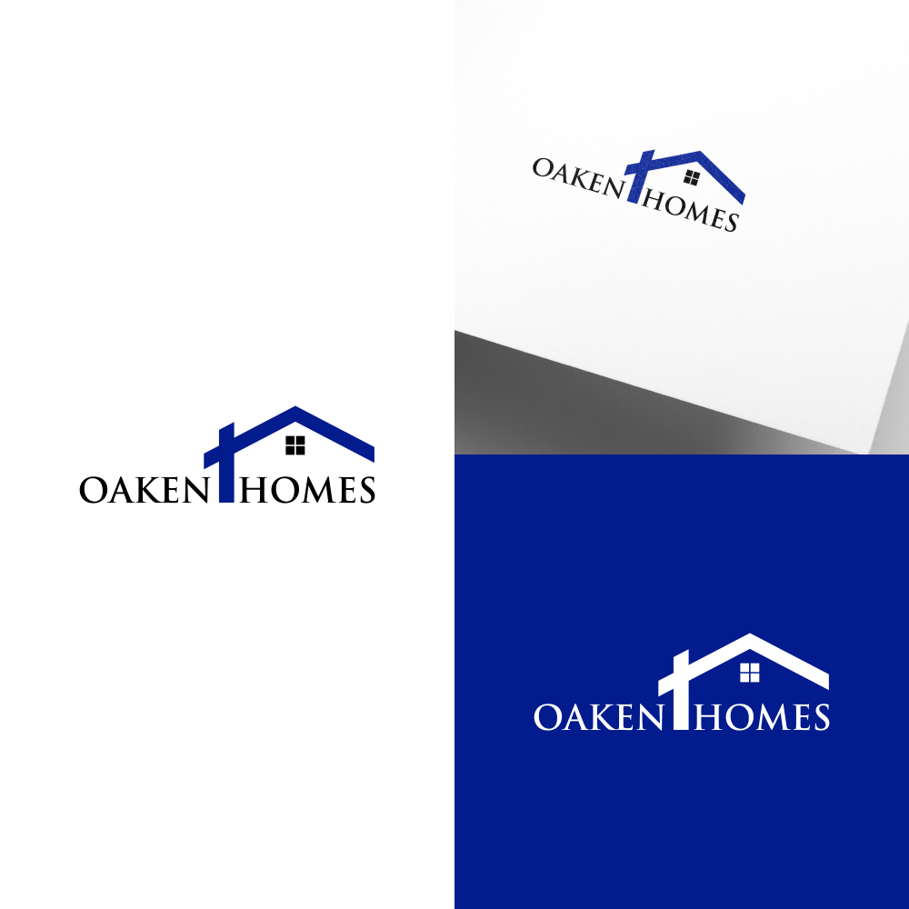 Upmarket, Serious, Real Estate Logo Design for Oaken Homes by bernadif 2 | Design #22075327
