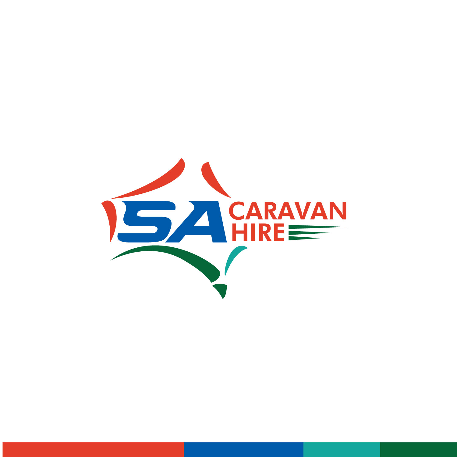 Playful, Modern Logo Design for SA Caravan Hire by FourtuneDesign ...