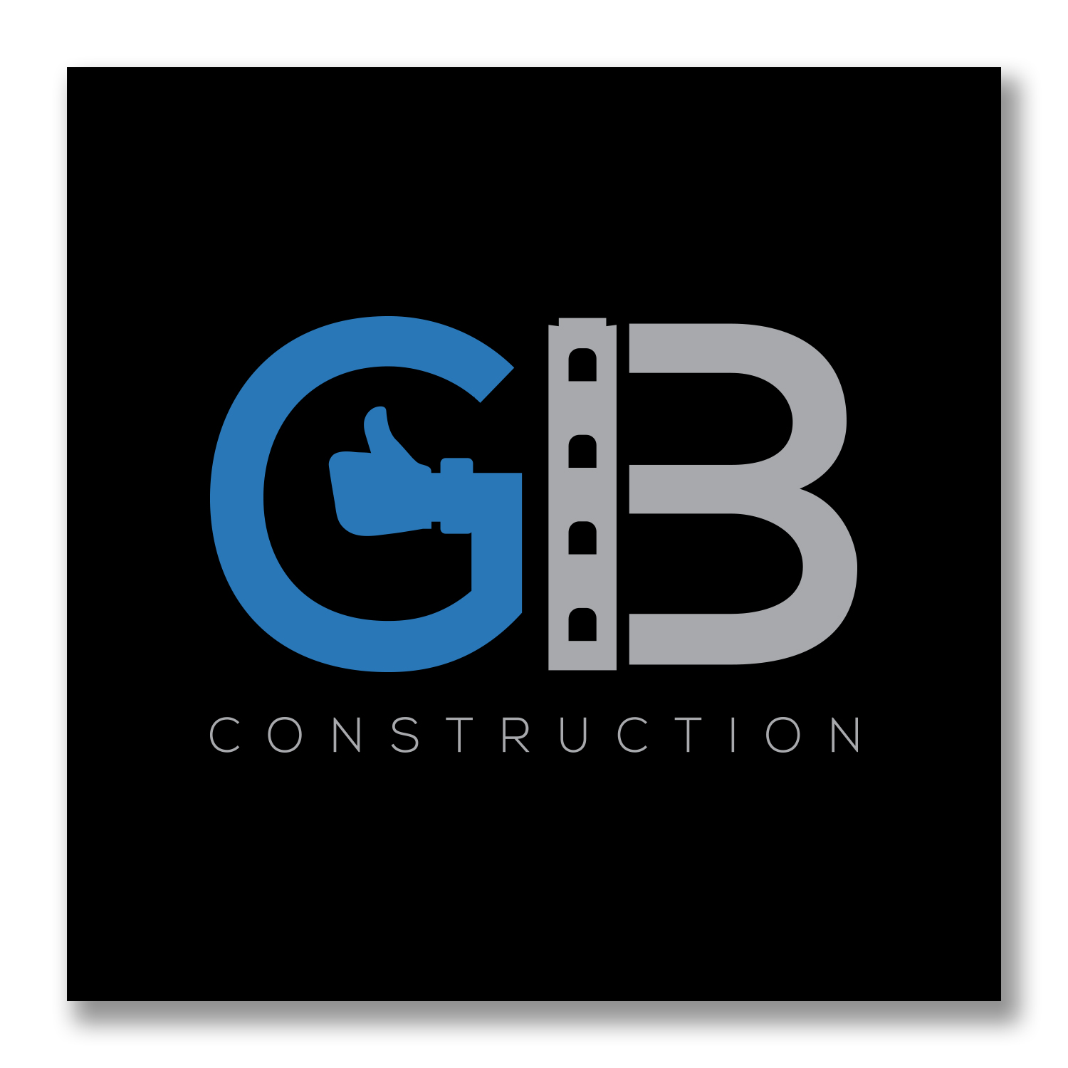 Serious, Modern, Builders Logo Design for GudBuilt Construction by CG ...