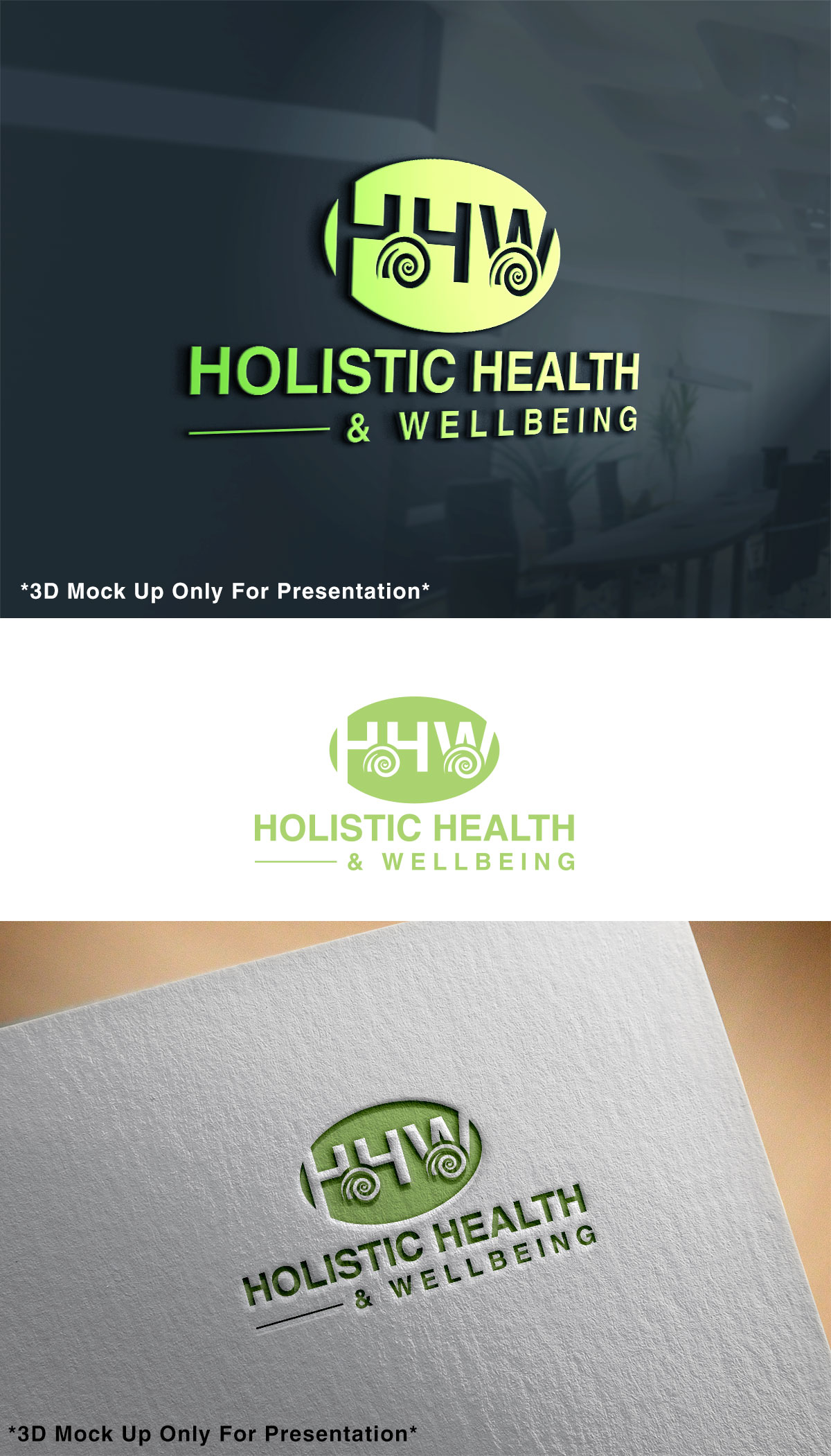 Modern, Elegant, Health And Wellness Logo Design for Holistic Health ...