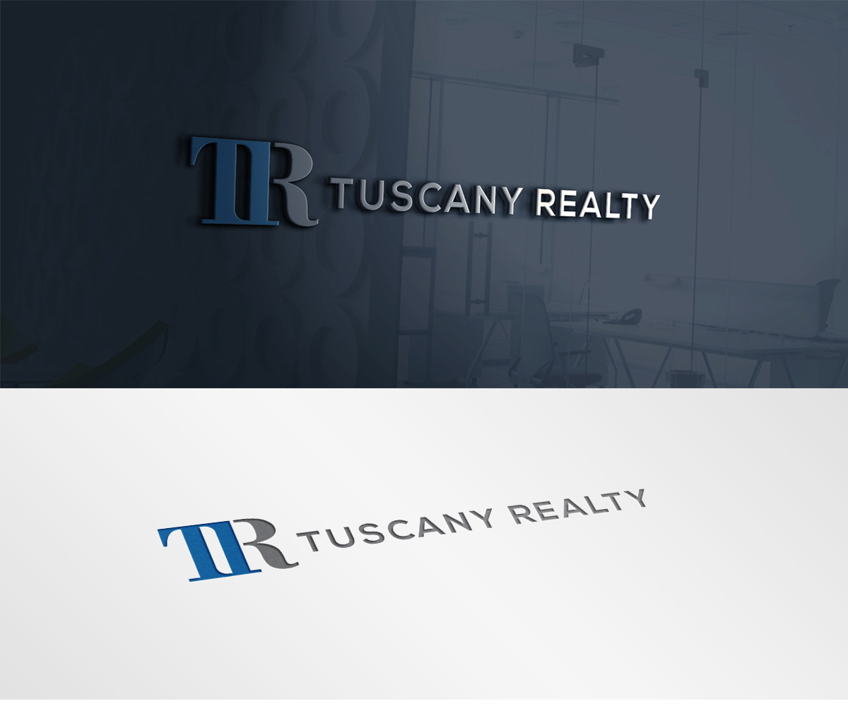Bold, Playful, Real Estate Agent Logo Design for Tuscany Realty by ...