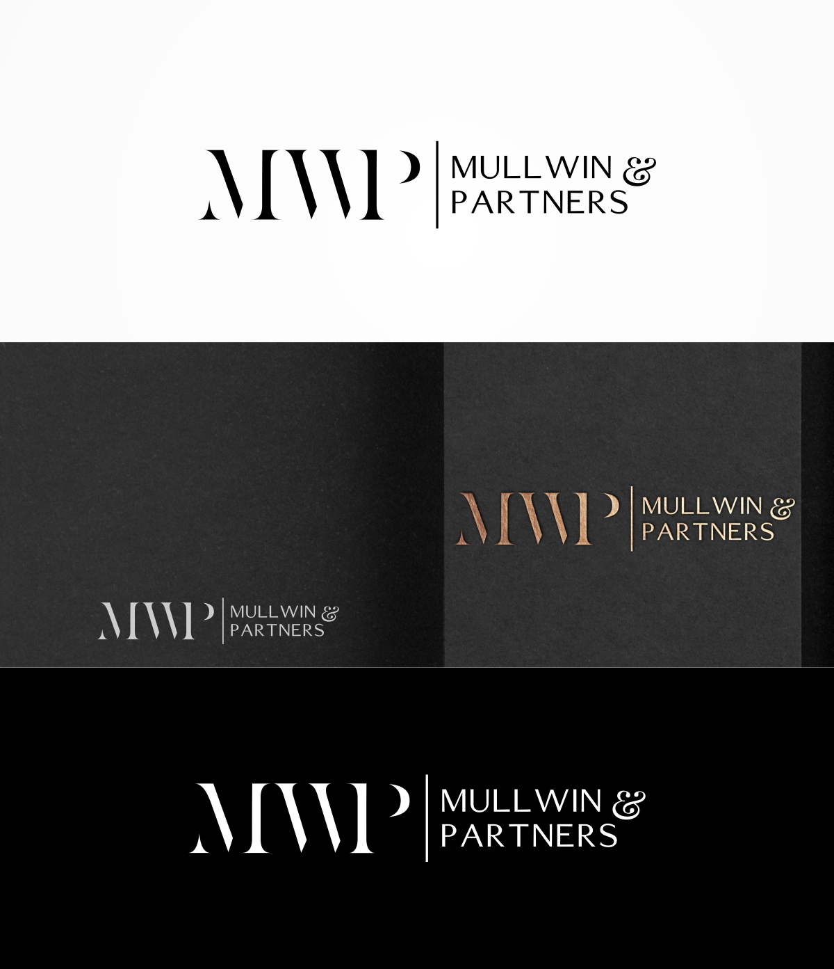 Serious, Professional Logo Design for Mullwin & Partners / MWP by B8 ...