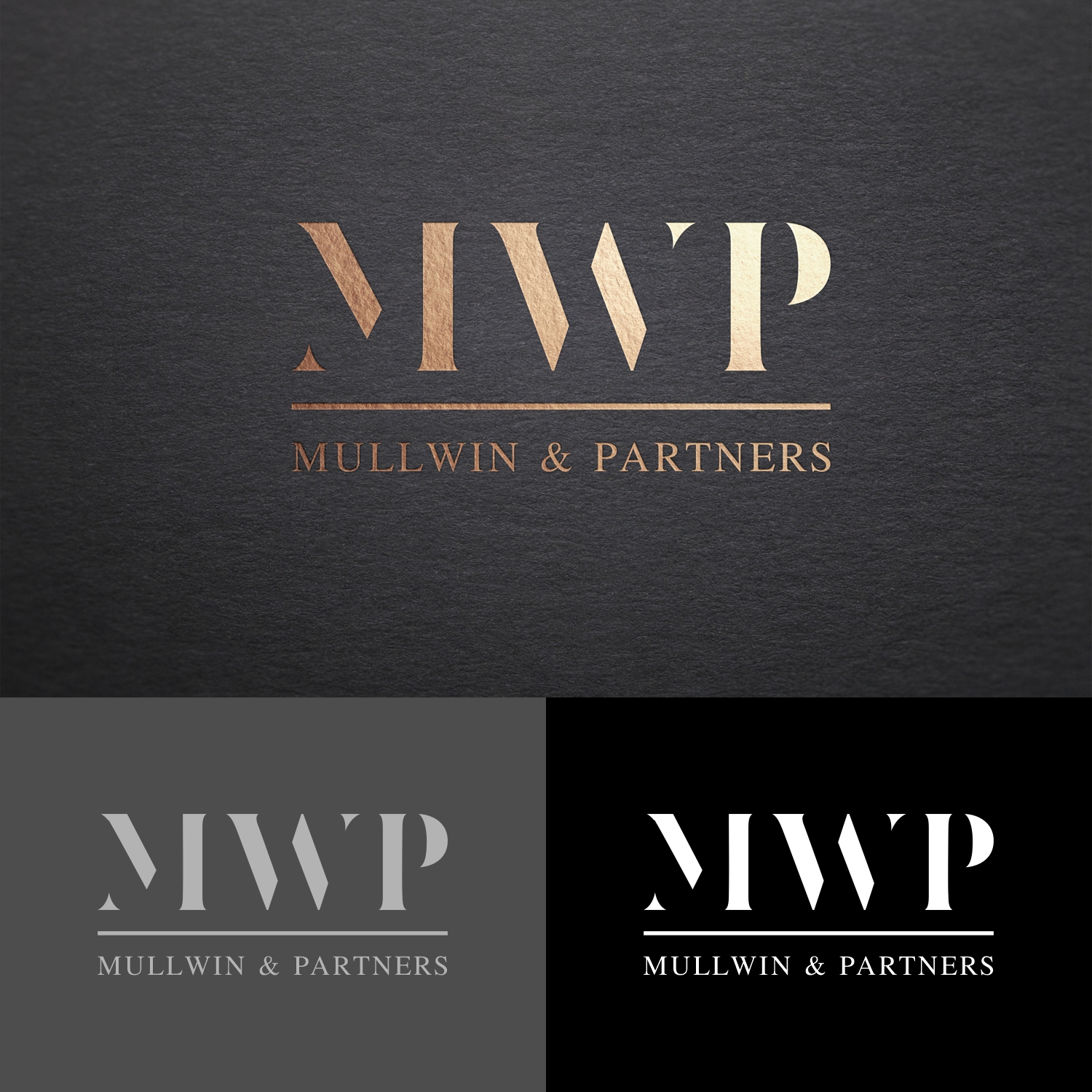 Serious, Professional Logo Design for Mullwin & Partners / MWP by B8 ...