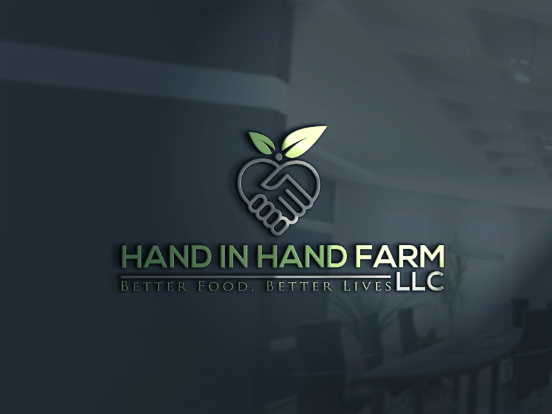 Bold, Serious, Farming Logo Design for Hand In Hand Farm, LLC. We would ...