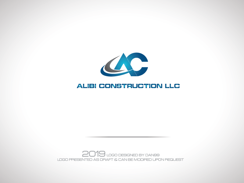 Traditional, Personable Logo Design for Alibi Construction LLC by dan99 ...