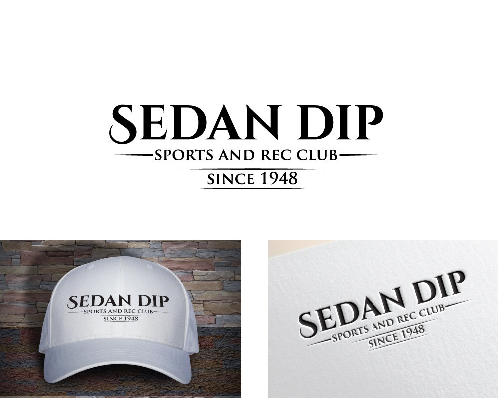 Elegant, Playful Logo Design for Sedan Dip sports and rec club since 1948 - or sedan dip since ...