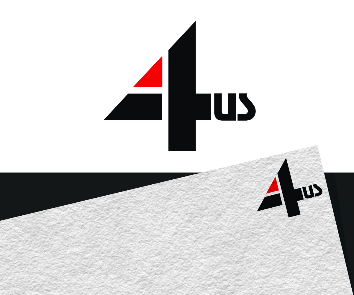 Elegant, Playful Logo Design for 4us by Jay Design | Design #22100354