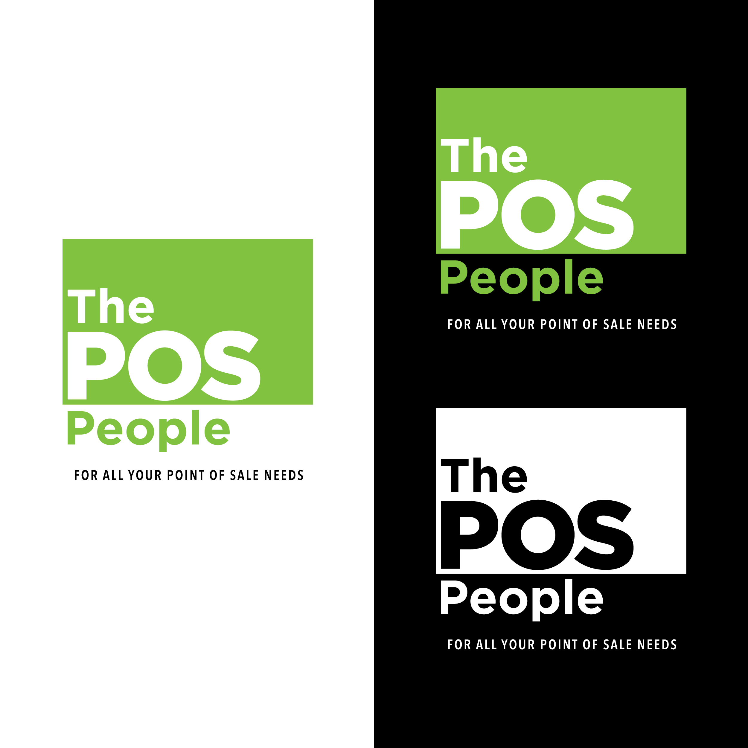 Bold, Modern Logo Design for The POS People For all your Point of Sale ...
