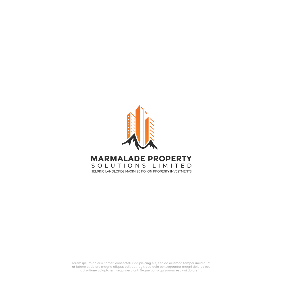 Modern, Professional, Property Management Logo Design for Marmalade ...