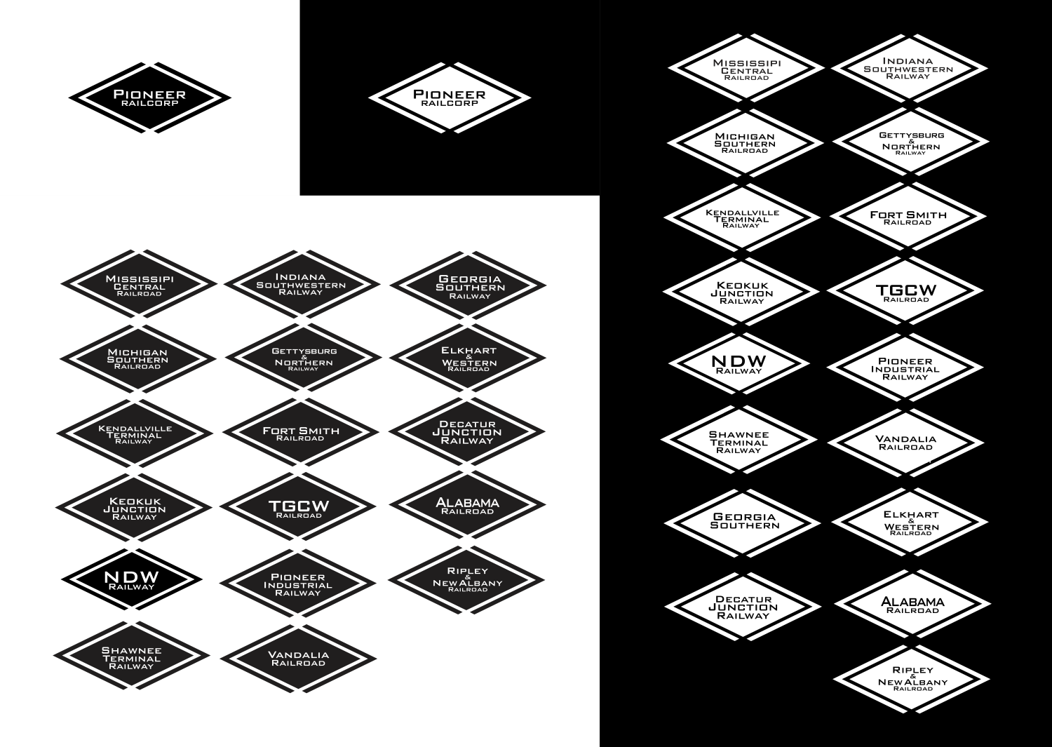 Bold, Serious Logo Design for Pioneer Railcorp by Aditya.DwiRama ...