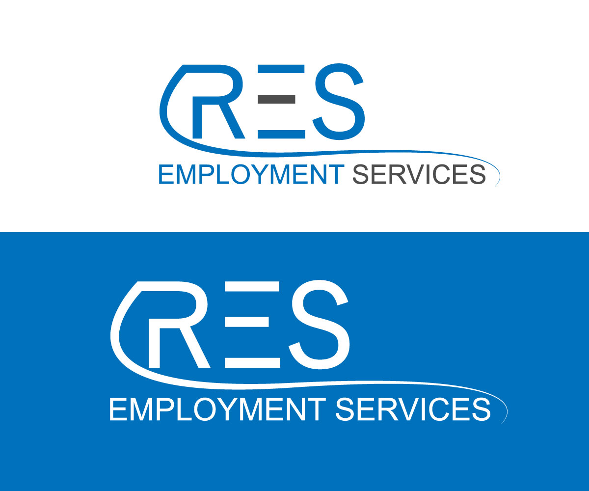 Feminine, Upmarket Logo Design for RES | Employment Services OR R ...