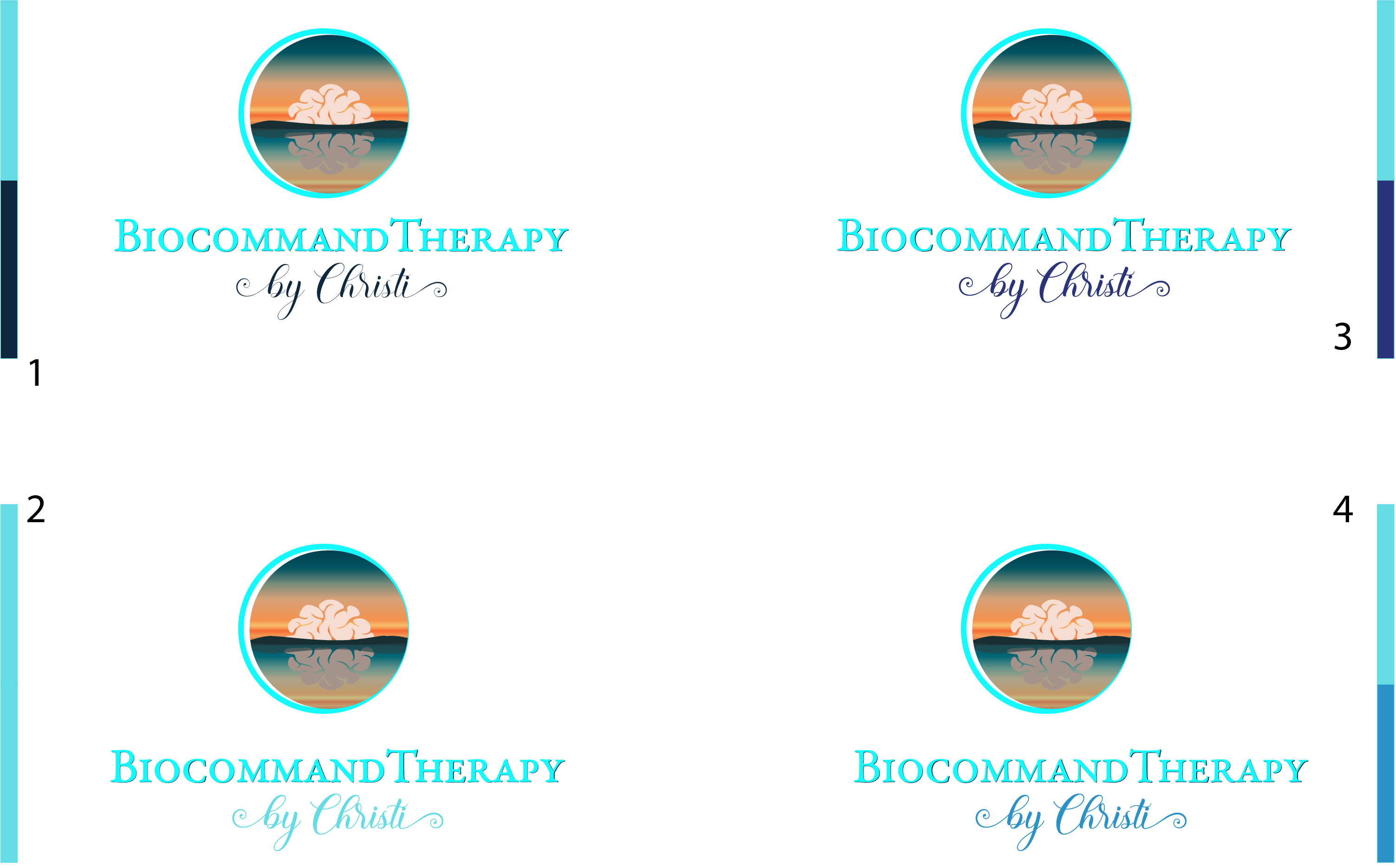 Bold, Playful, Mental Health Logo Design for Biocommand Therapy by ...
