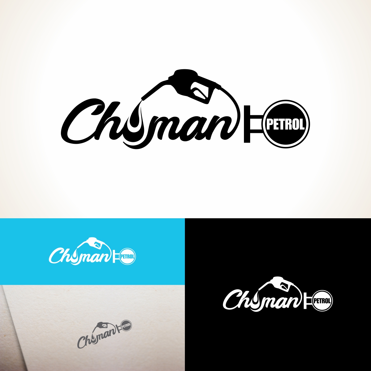 Modern, Elegant, Petroleum Logo Design for choman petrol station by ...