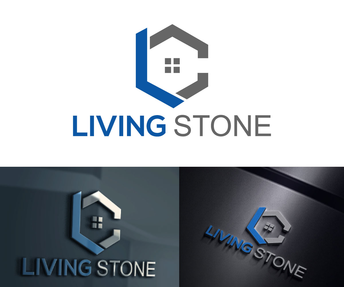 Elegant, Playful, Construction Logo Design for Living Stone by Helpless ...