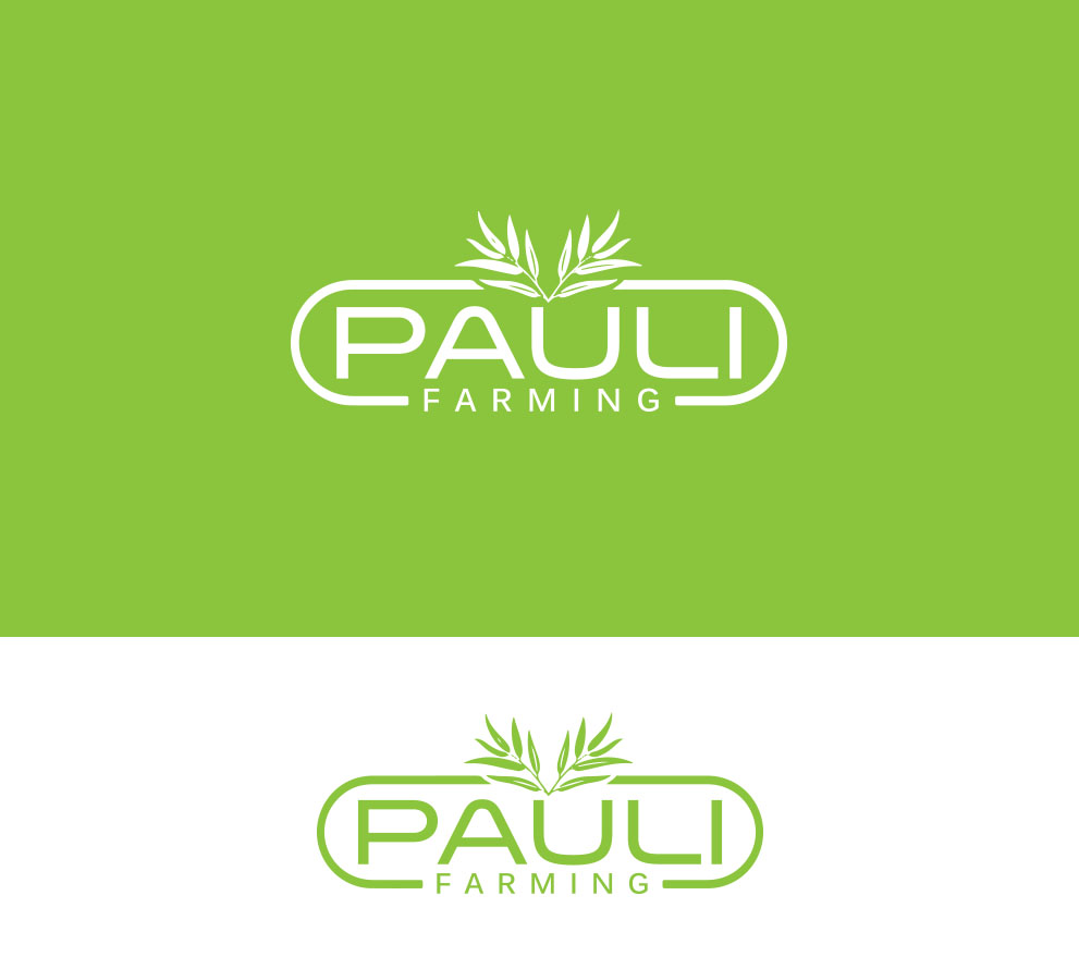 Modern, Professional, Agriculture Logo Design for Pauli Farming by ...