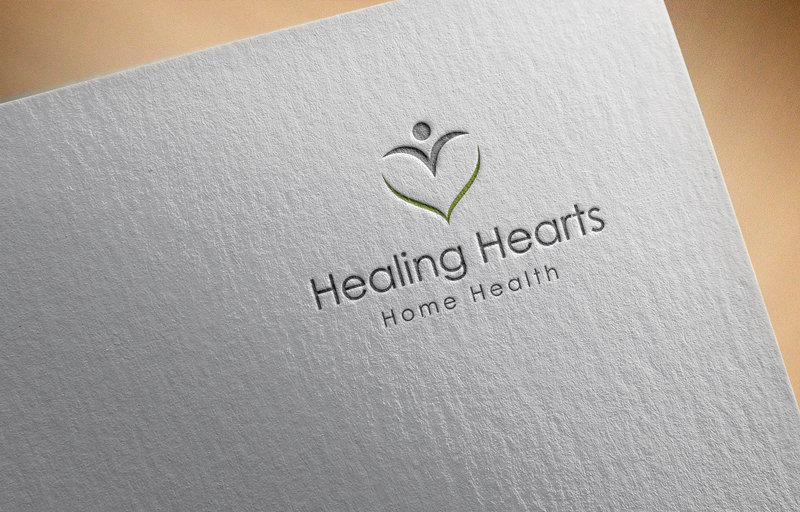Modern, Bold, Home Health Care Logo Design for Healing Hearts Surgical ...