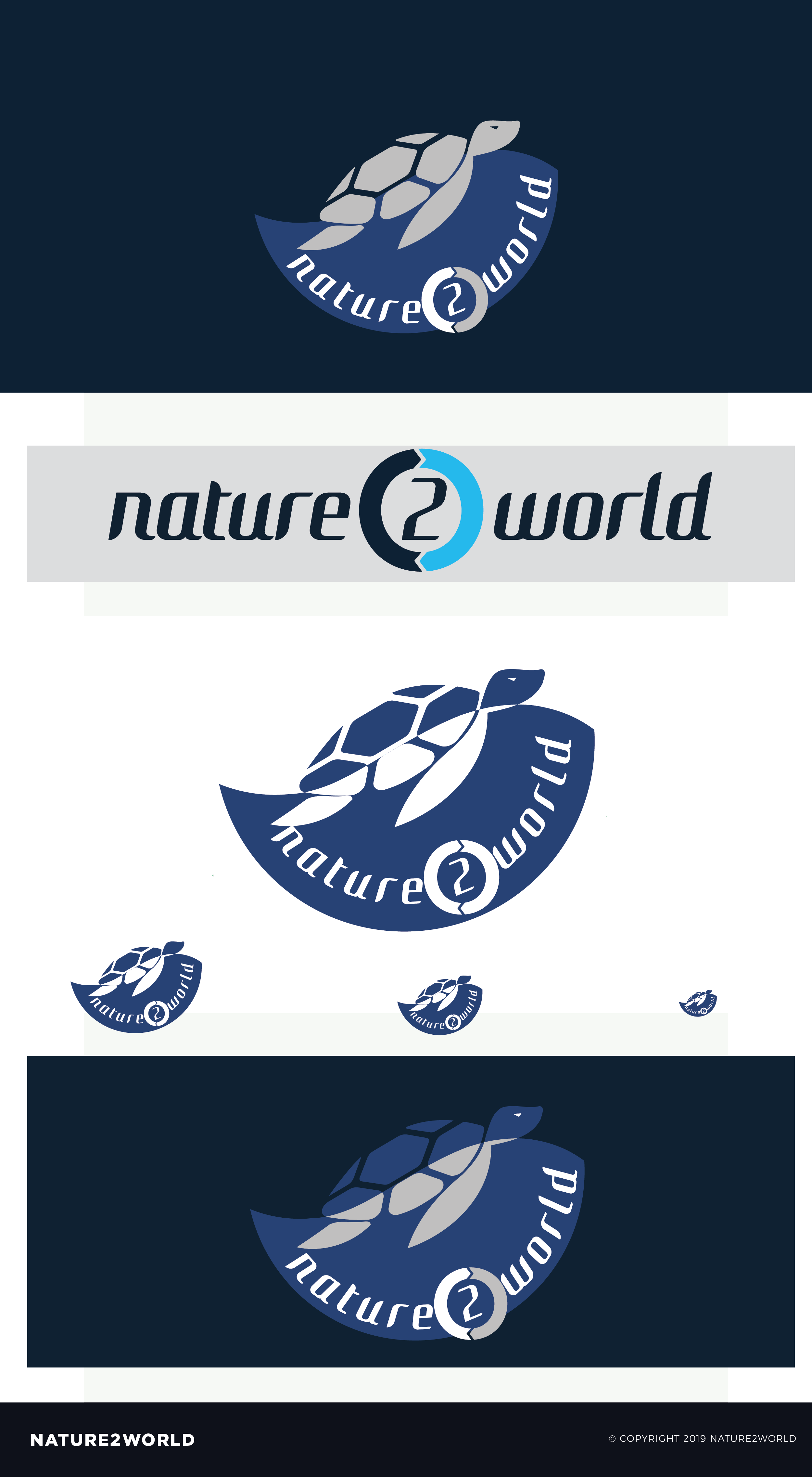 Modern, Elegant Logo Design for nature2world by The Seventh Key Magic ...