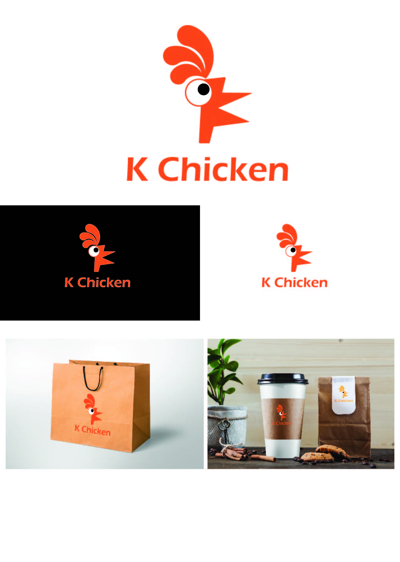 Professional, Modern Logo Design for K-Chicken (Korean style chicken ...