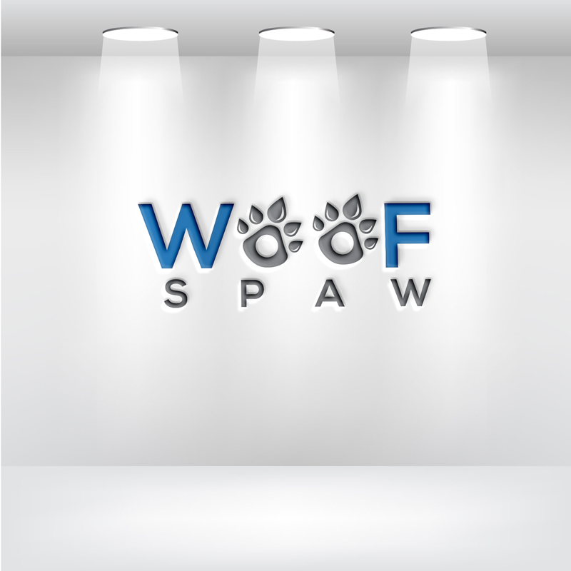 Modern, Upmarket Logo Design for Woof Spaw by ovinondon627 | Design ...