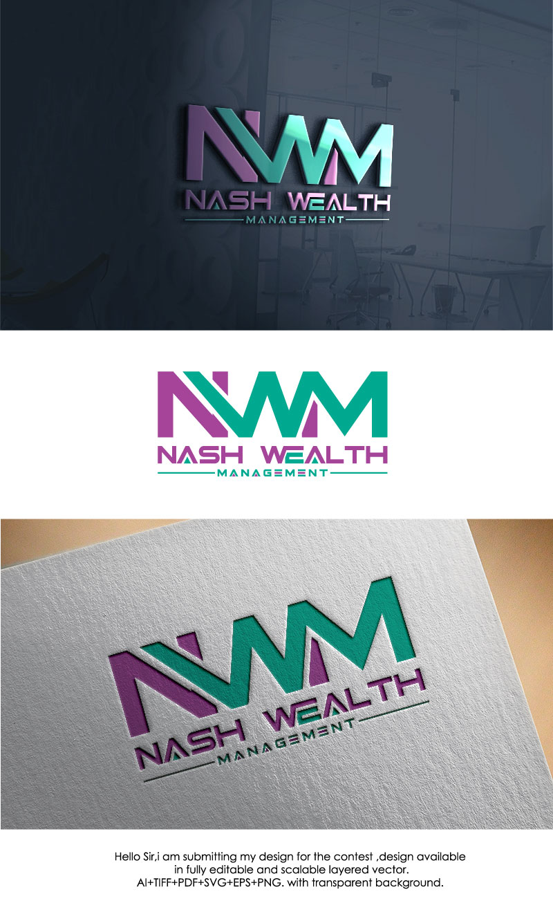 Serious, Professional Logo Design for either Nash Wealth Management Ltd ...