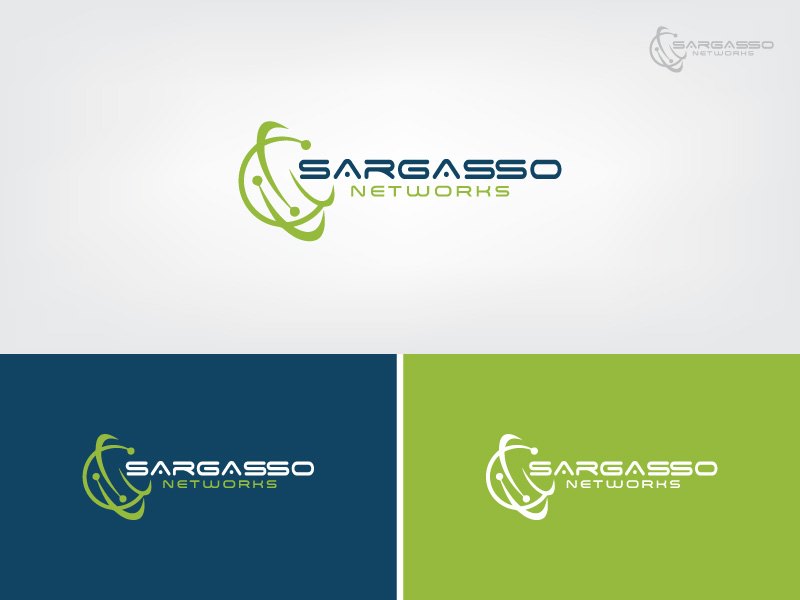 Modern, Bold, Internet Service Provider Logo Design for Sargasso ...