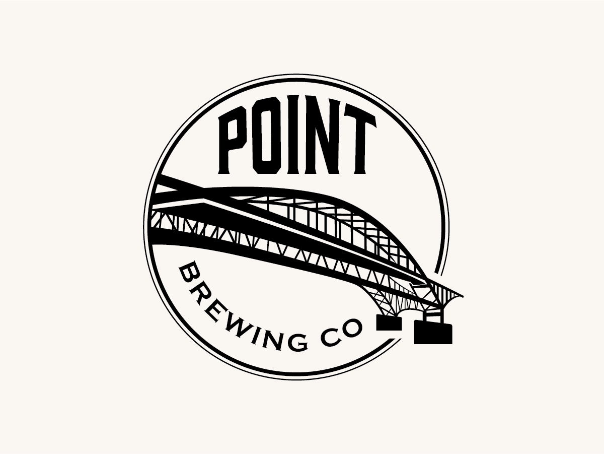 Bold, Modern, Craft Brewery Logo Design for Point Brewing Company by ...