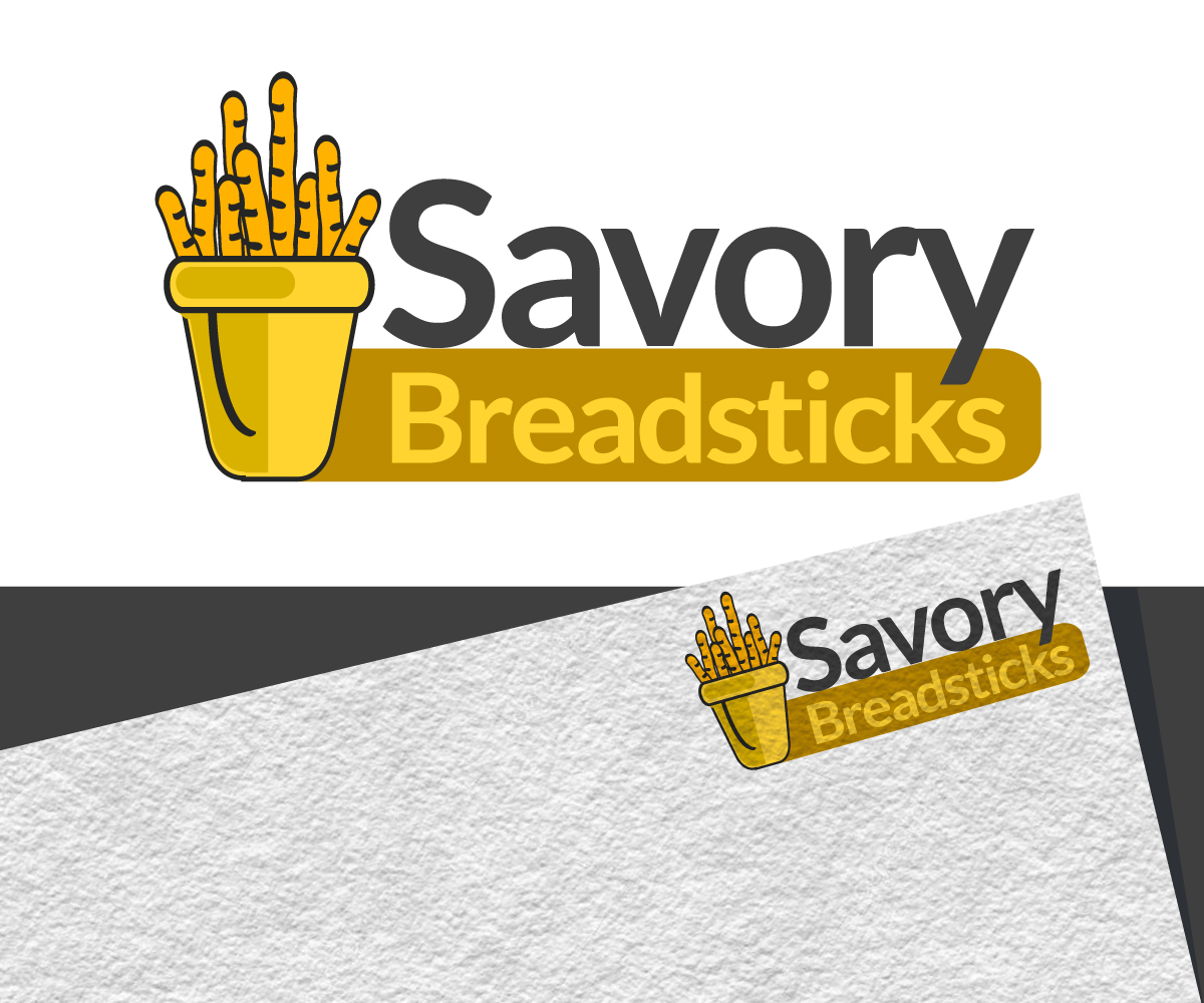 Traditional, Upmarket Logo Design for Savory Breadsticks, by Jay Design ...