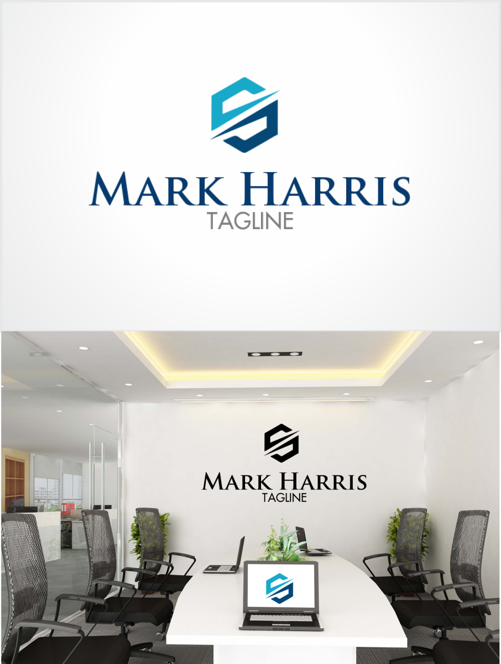 Modern, Personable Logo Design for Mark Harris Bathrooms by Ititptut ...