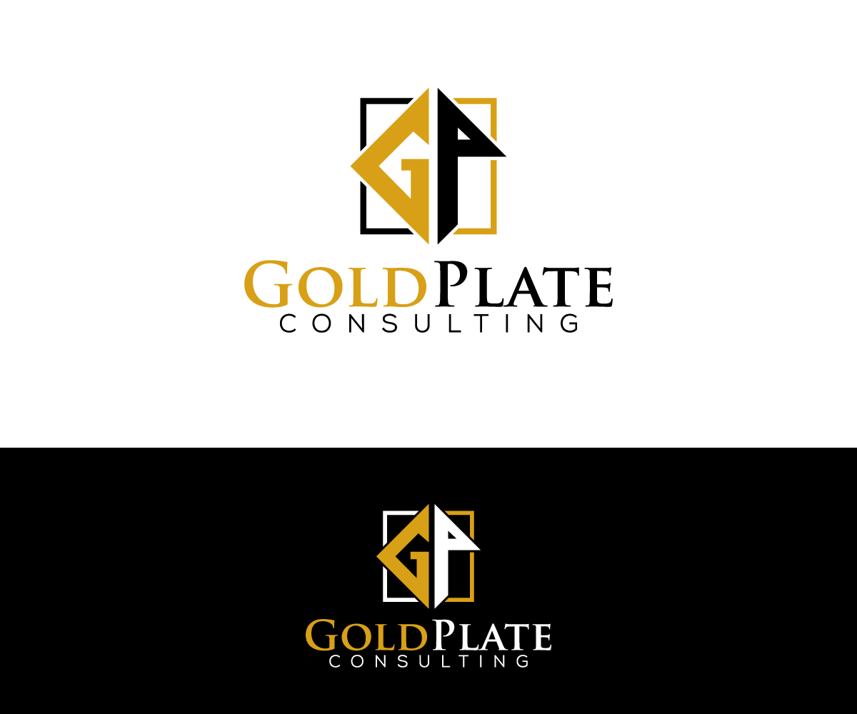 Professional, Upmarket Logo Design for Gold Plate Consulting by ...