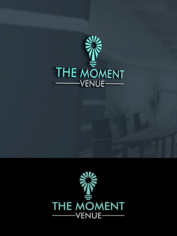 Bold, Modern Logo Design for The Moment venue by Misha Creaitve ...