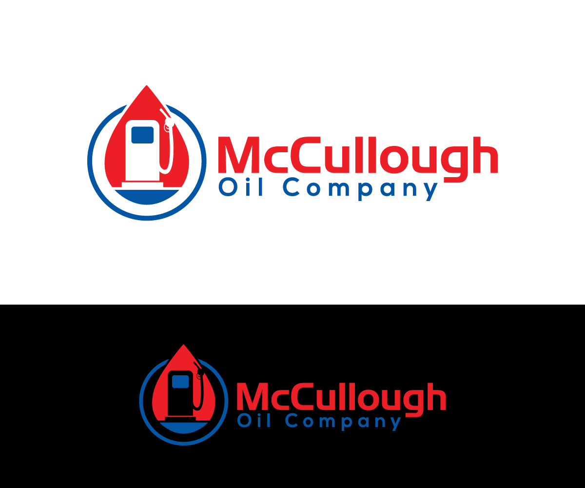 Masculine, Traditional, Gas And Oil Logo Design for McCullough Oil ...