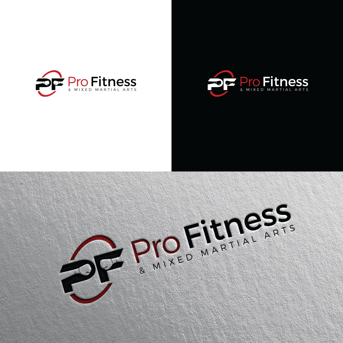 Upmarket, Bold, Fitness Logo Design for Pro Fitness & Mixed Martial ...