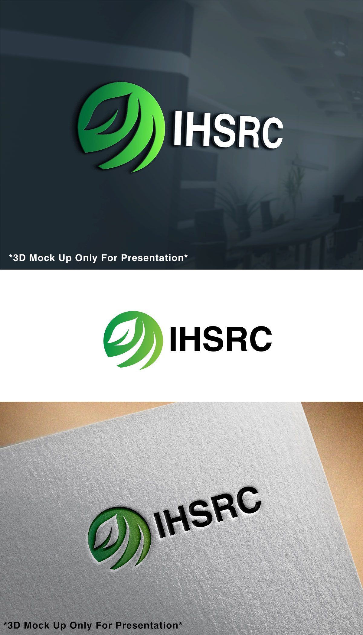 Serious, Professional, Healthcare Logo Design for "IHSRC". Could also ...