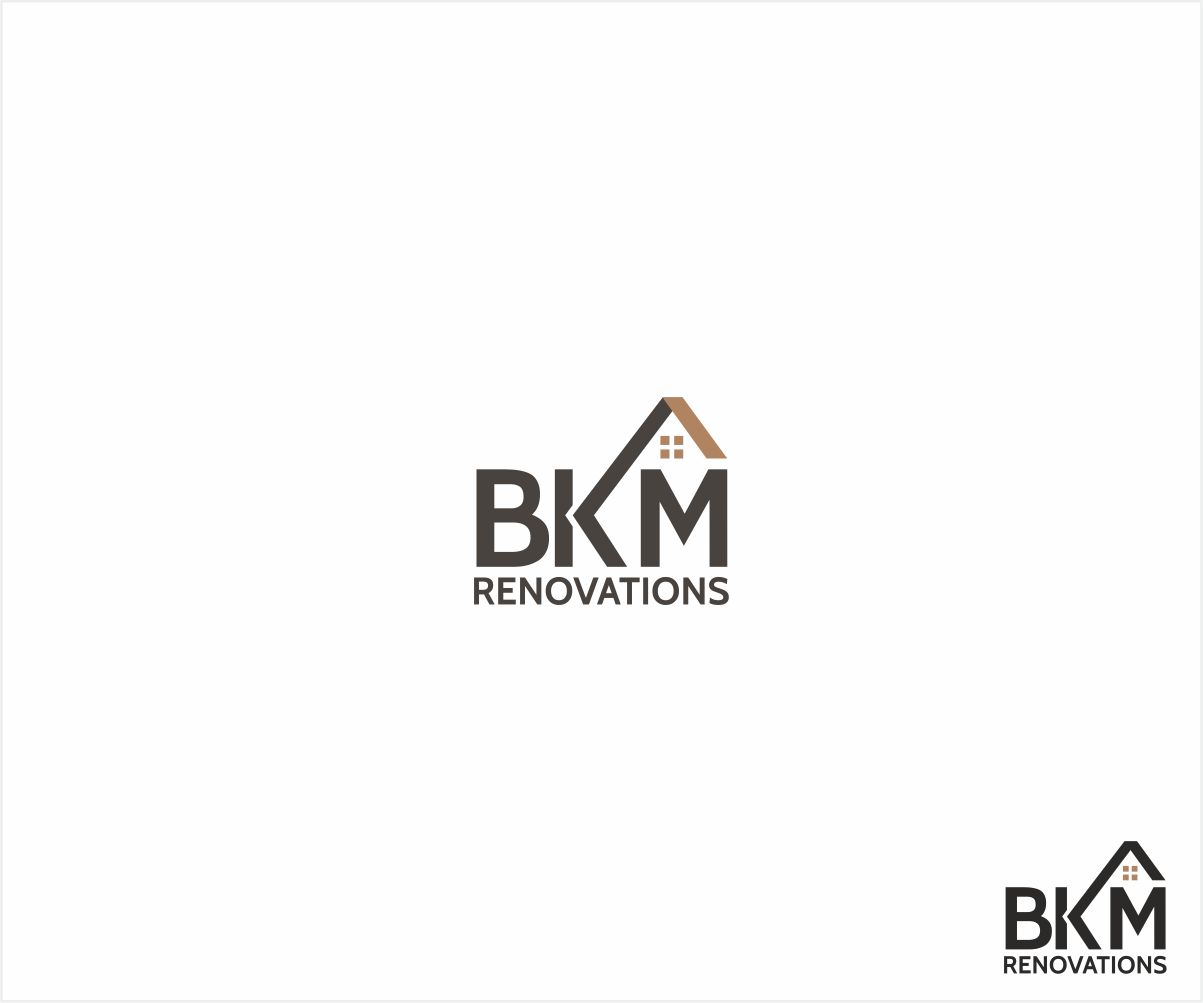 Logo Design for BKM Renovations by Logocraft | Design #22229526