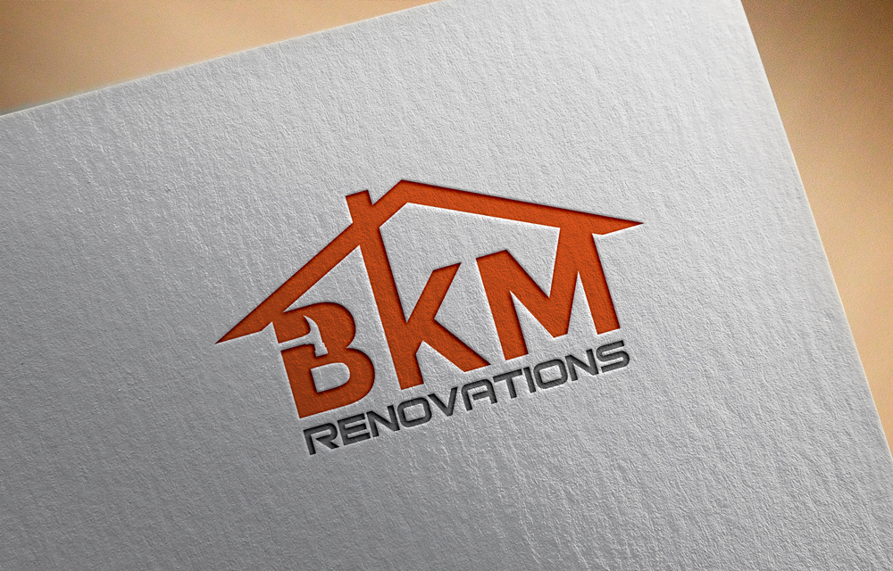 Logo Design for BKM Renovations by Ismail 21 | Design #22230403