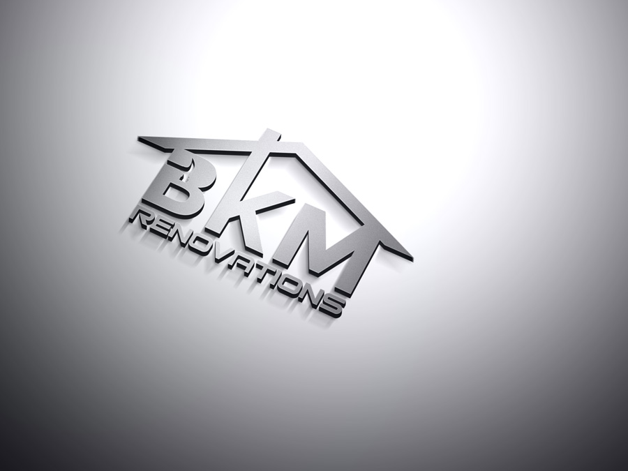 Logo Design for BKM Renovations by Ismail 21 | Design #22240415