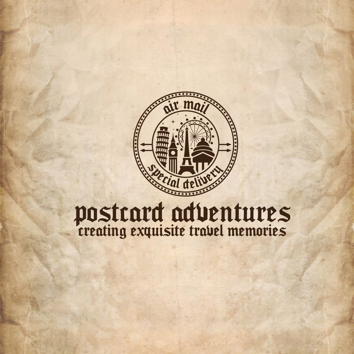 Upmarket, Elegant, Travel Agent Logo Design for Postcard Adventures ...