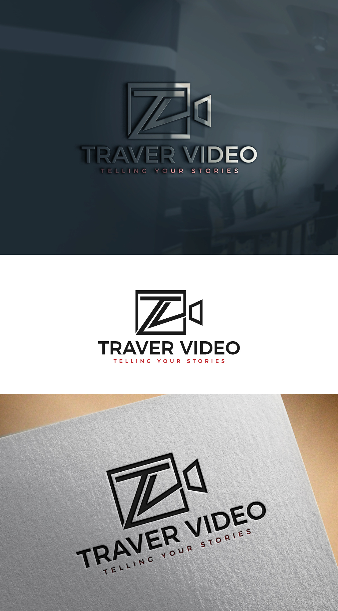 Elegant, Playful, Video Production Logo Design for Traver Video ...
